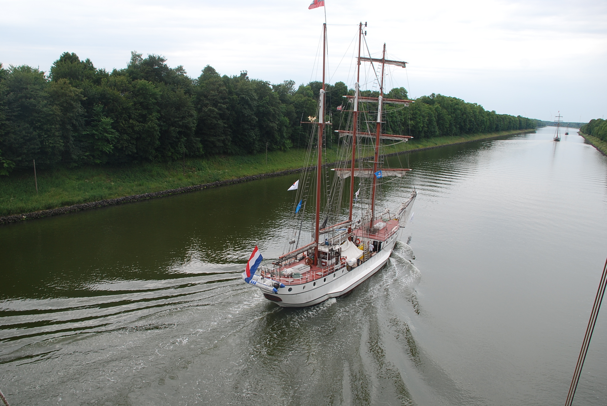 Holländskt segelfartyg – Gladan och Falken